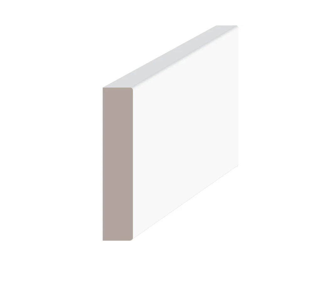 ALEXANDRIA MOULDING 03186- 3IN Square Casing MDF 3 ½ IN x 3/4IN x 12FT ...