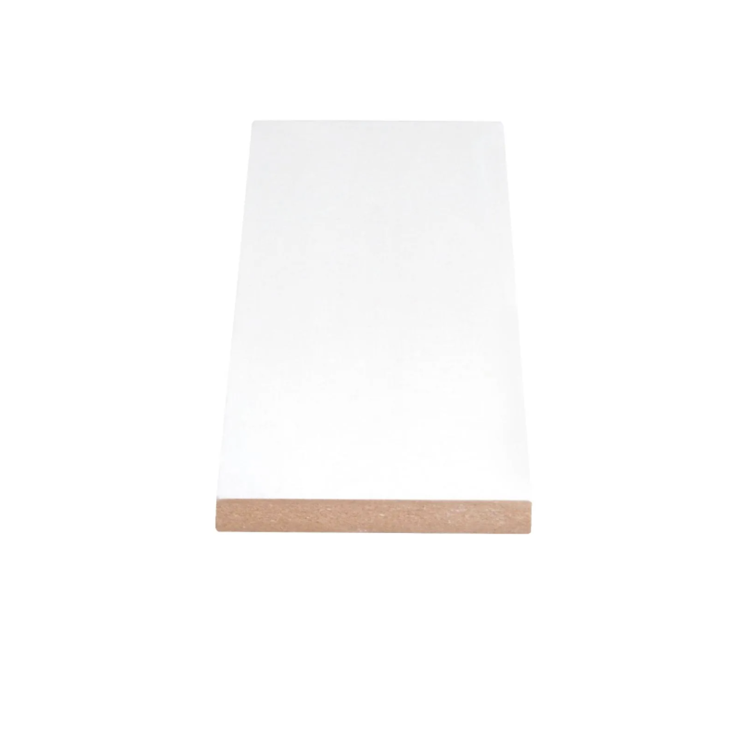 ALEXANDRIA MOULDING 15008- 7IN Square Baseboard MDF7 ¼ IN x 5/8IN x ...