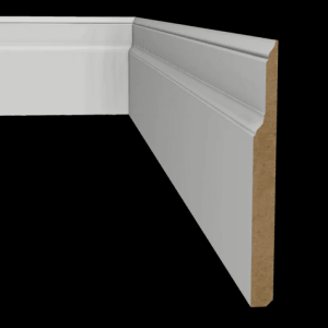 ALEXANDRIA MOULDING 5738- 7IN Colonial Step Baseboard MDF, 7 ¼ IN x 5 ...