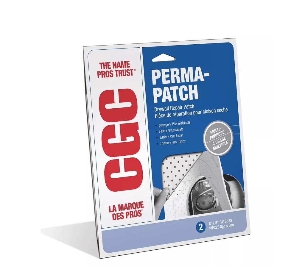 CGC 8IN X 8IN STRAIT-FLEX PERMA-PATCH DRYWALL REPAIR PATCH,50 CARD ☑️ Your One-Stop Shop For ...