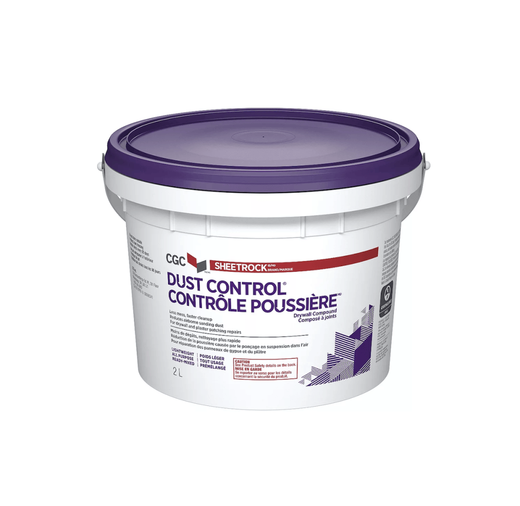 2L DUST CONTROL DRYWALL COMPOUND ☑️ Your One-Stop Shop For Renovations
