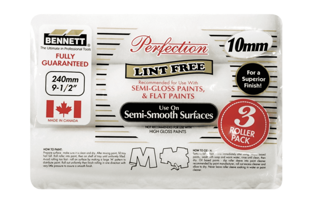 BENNETT 3PK LF-10MM 3 Pack Lint Free Rollers 10mm ☑️ Your One-Stop Shop ...