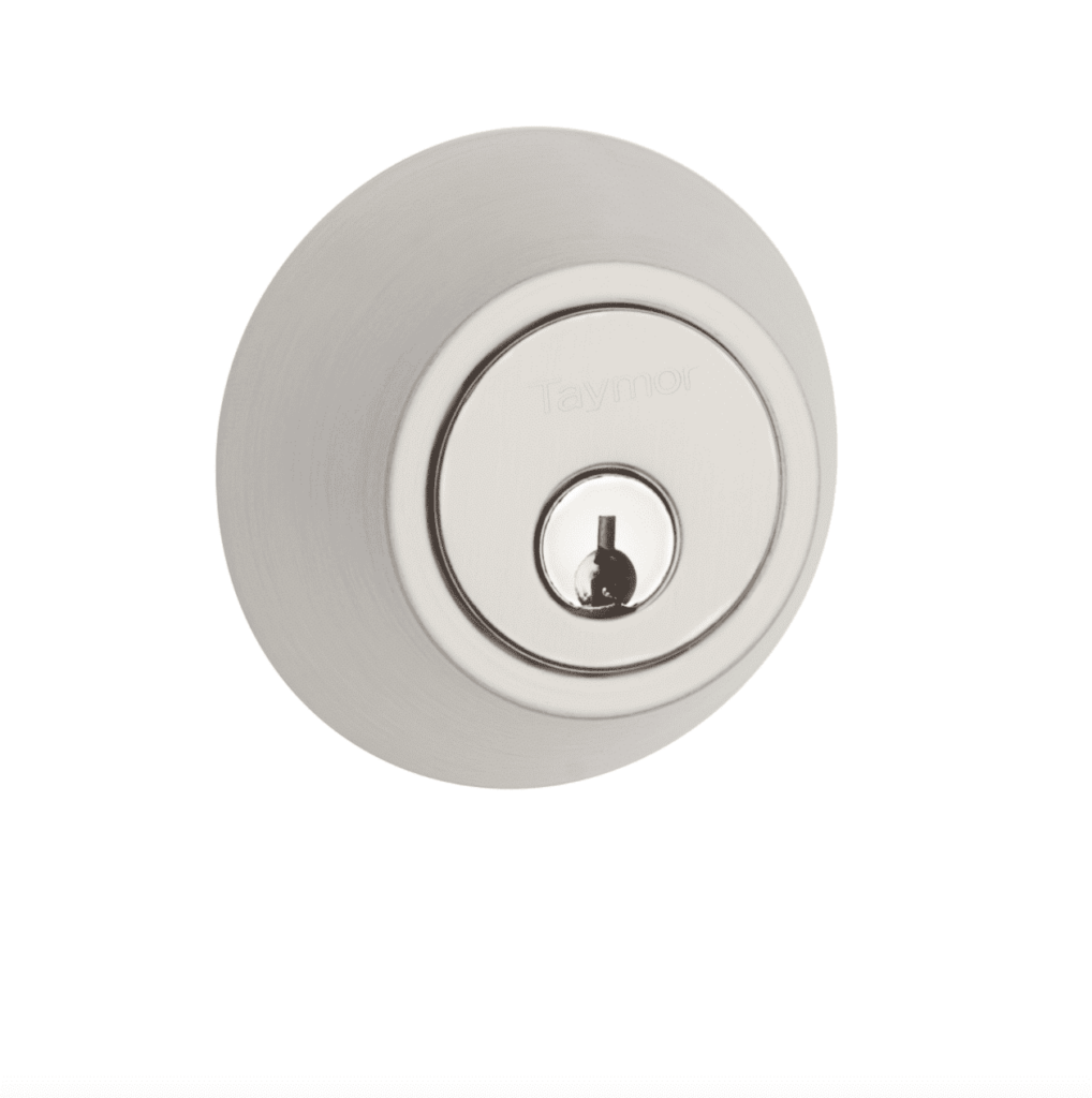 TAYMOR 38-FV104HSSSS PROSET SINGLE CYLINDER DEADBOLT, SSS (32D) SATIN ...